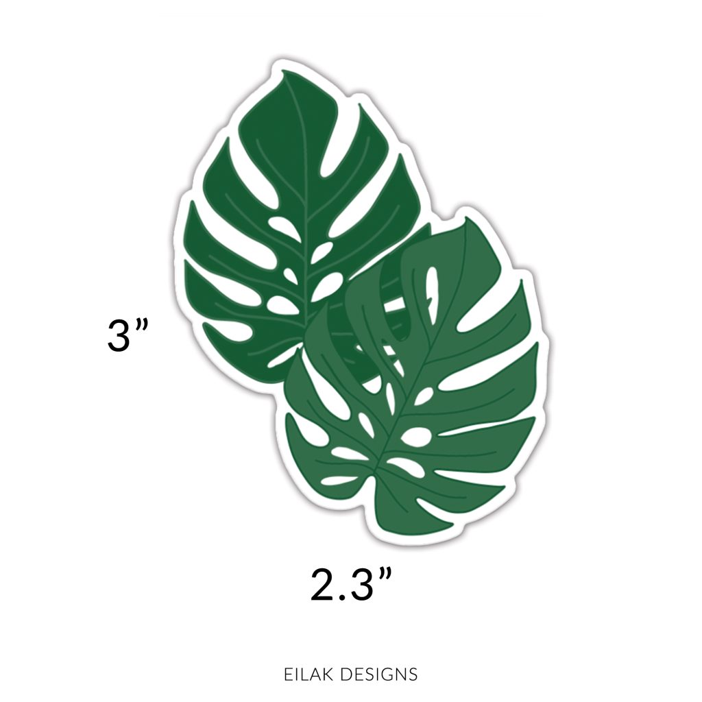 Monstera Stickers | Stationary